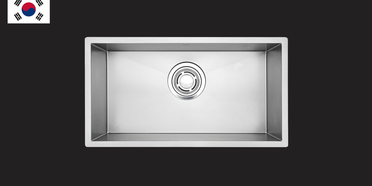 CalmForte Korean Kitchen Sinks | Scratch-Resistant 316 Steel
