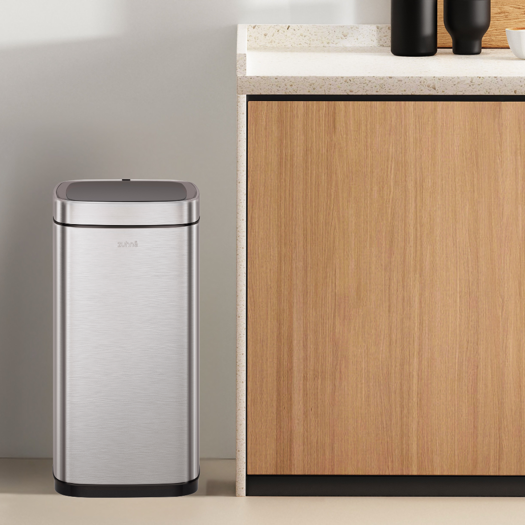 Touchless Sensor Bins | Stainless Steel Motion Bin