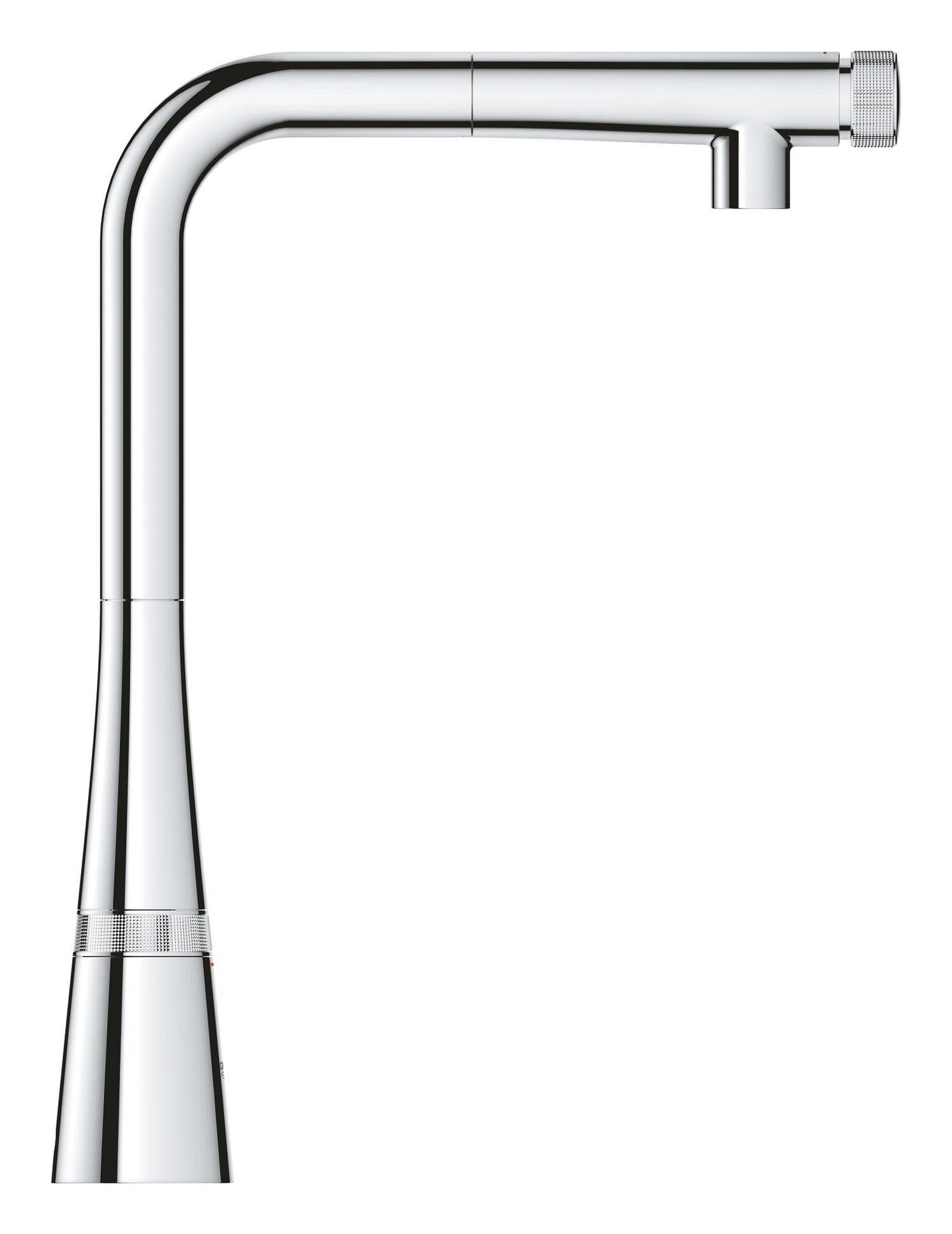 GROHE Zedra SmartControl Kitchen Sink Mixer, Chrome (PREORDER: Deliver ...