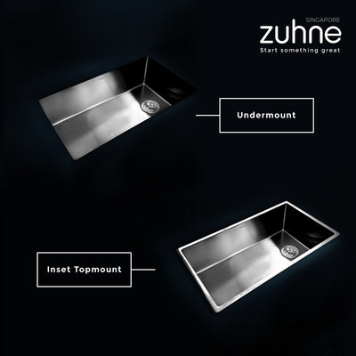 Shop Modena V5 70cm 316 Stainless Steel Kitchen Sink | Lifetime Warranty SG